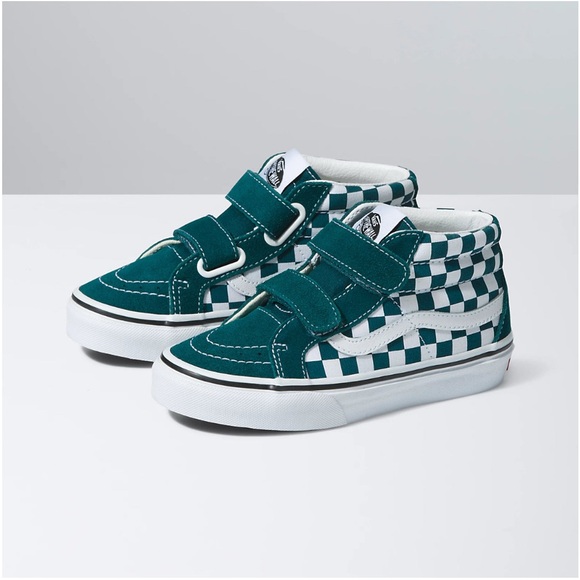 Vans | Shoes | 3 Vans Sk8mid Reissue Hook Loop Teal Color Theory ...